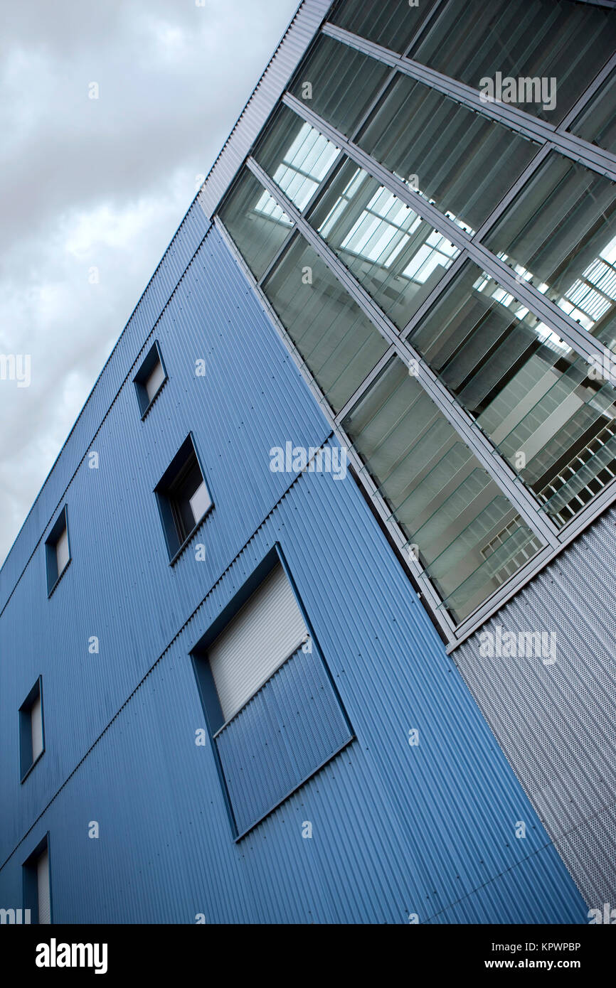 Modern building in town Stock Photo - Alamy