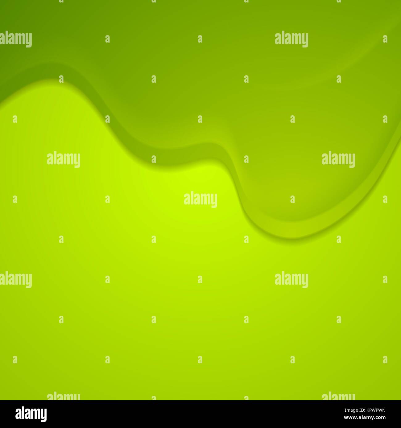 Abstract green wavy background Stock Photo - Alamy