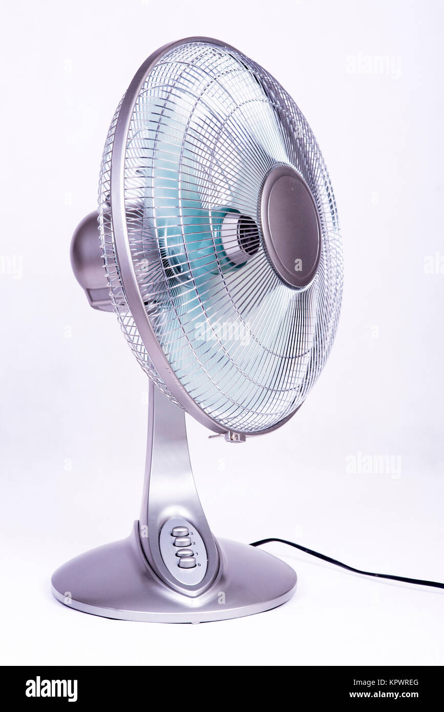 photo showing the fan on a white background Stock Photo - Alamy