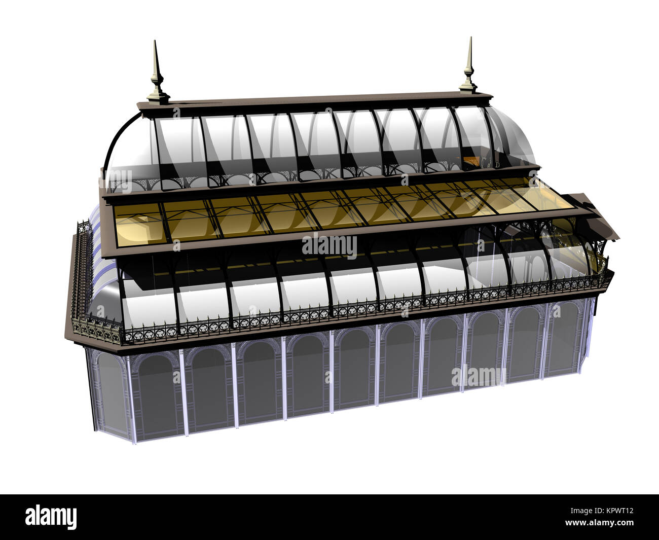 House gardens Cut Out Stock Images & Pictures - Alamy