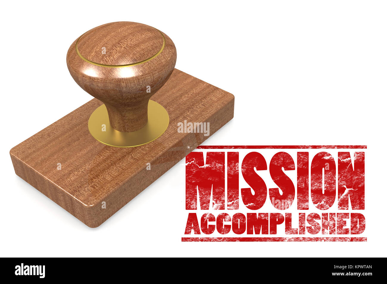 Mission accomplished stamp hi-res stock photography and images - Alamy
