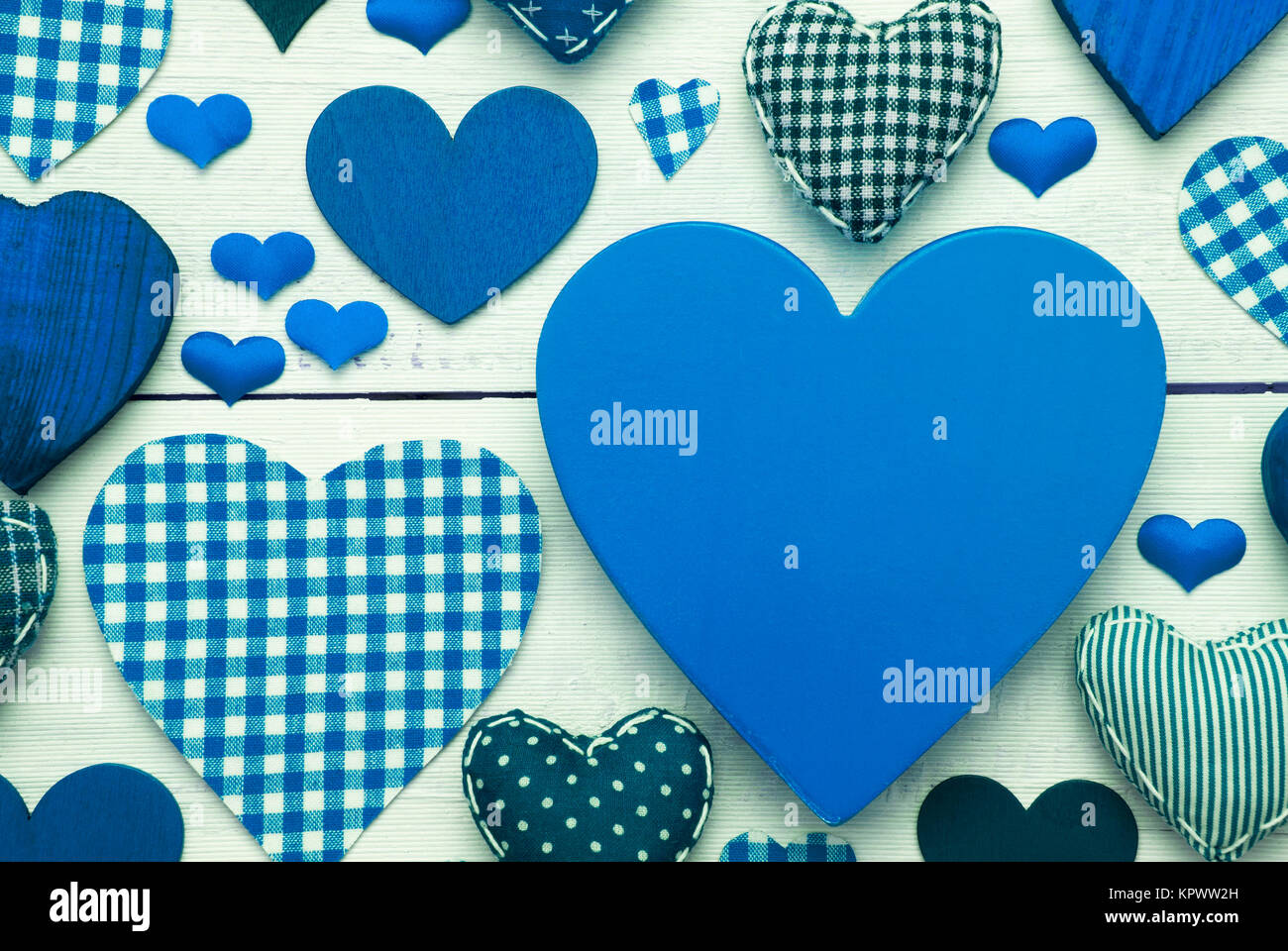 Blue Heart Texture With Copy Space For Advertisement Or Free Text ...