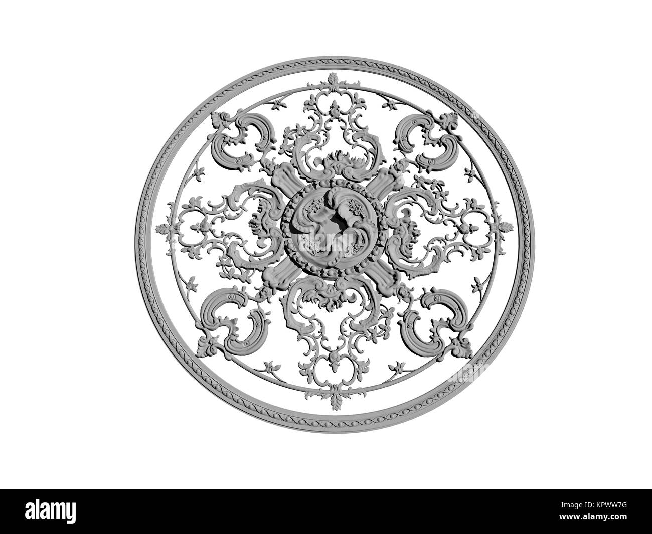 Rosette pendant hi-res stock photography and images - Alamy