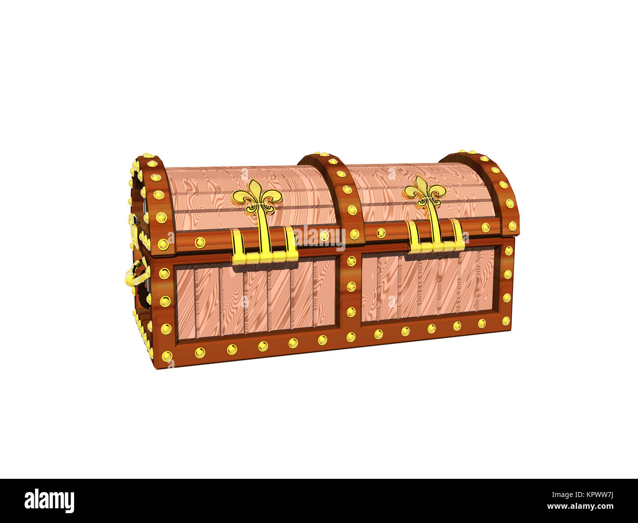 treasure box chest released Stock Photo - Alamy