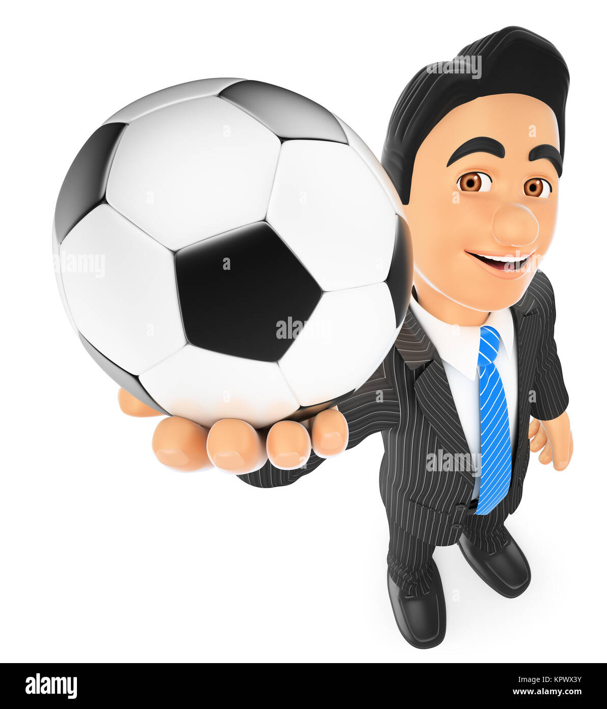 Handsome young football soccer coach Cut Out Stock Images & Pictures ...