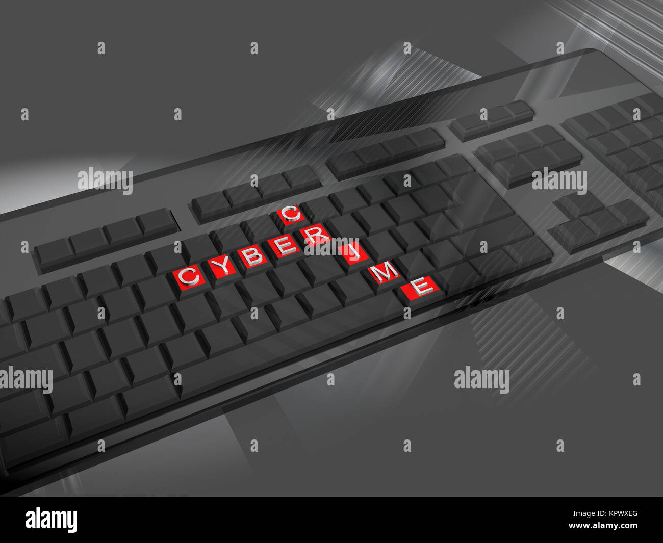 cyber crime concept 3d Stock Photo - Alamy