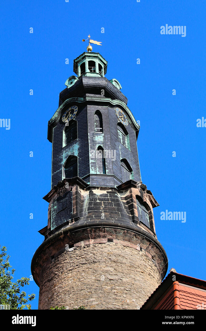 Weimar Castle Tower Stock Photo - Alamy