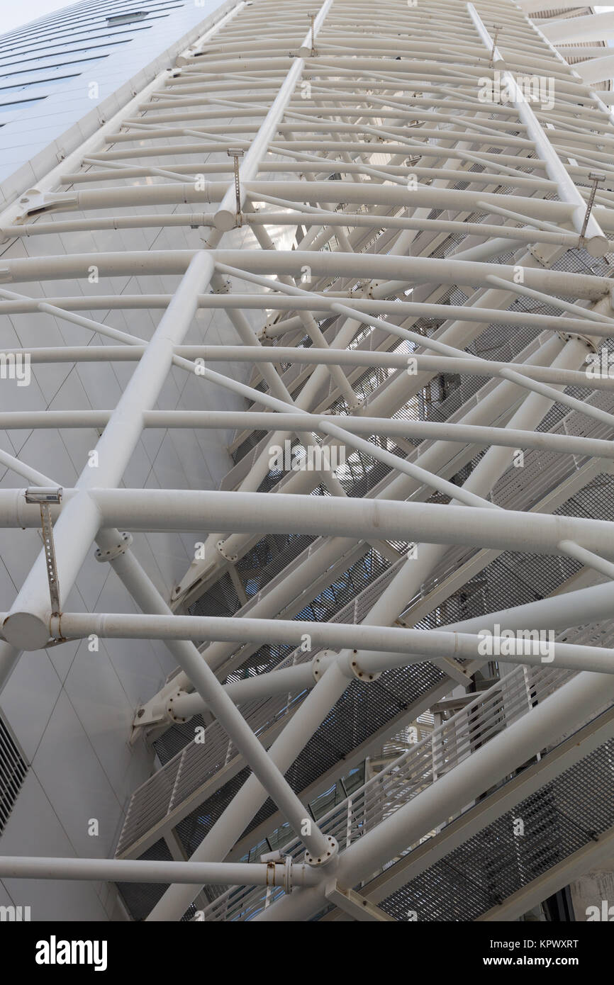 building with metal tubes Stock Photo - Alamy