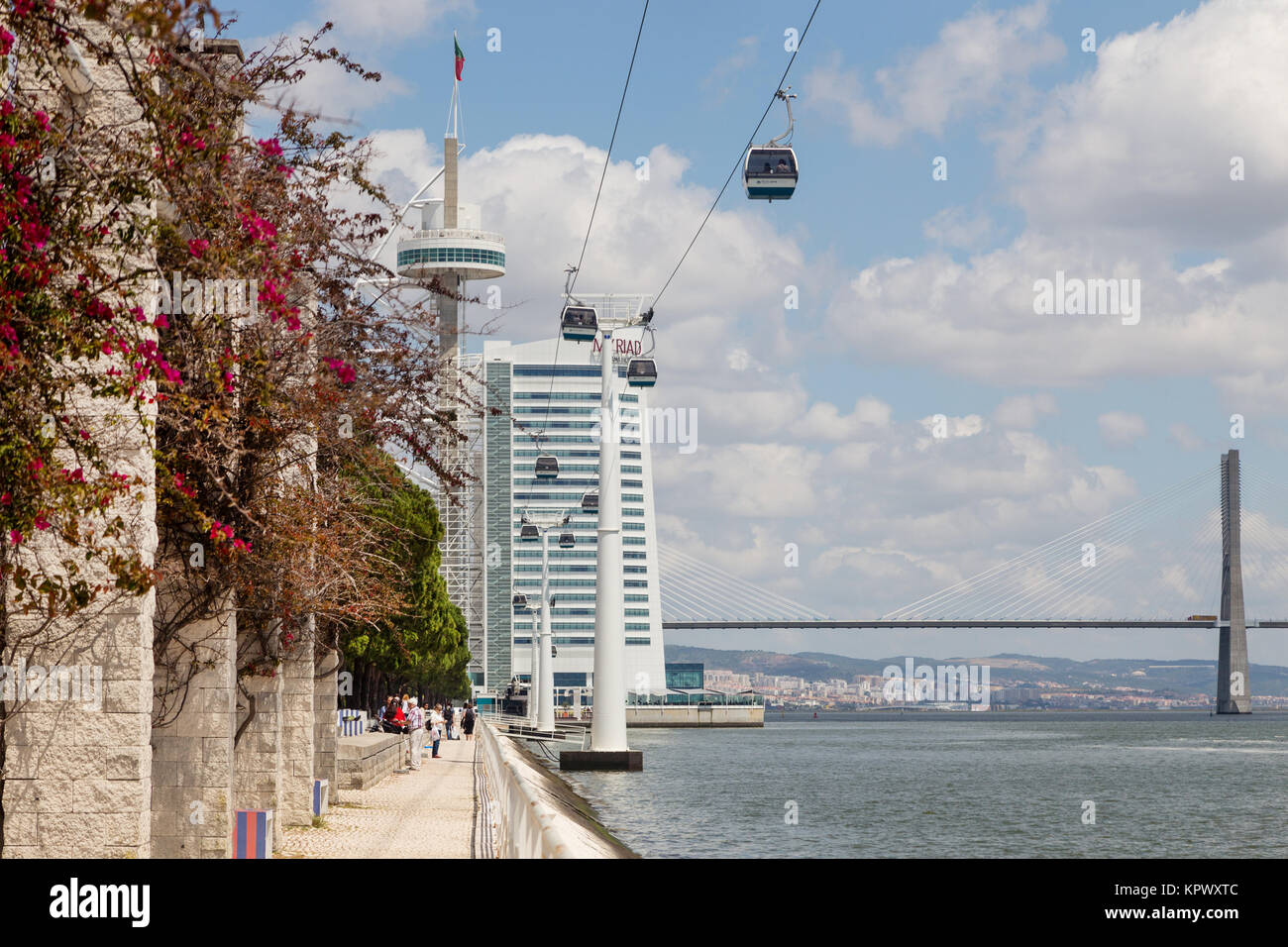 promenade on seaside in european city Stock Photo - Alamy