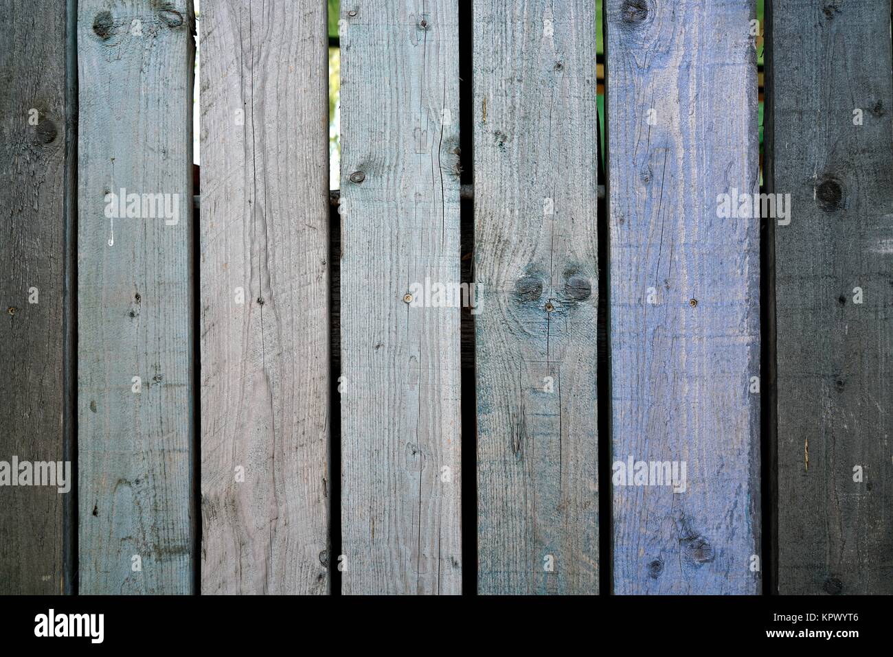 Wooden board fence on a plot Stock Photo - Alamy
