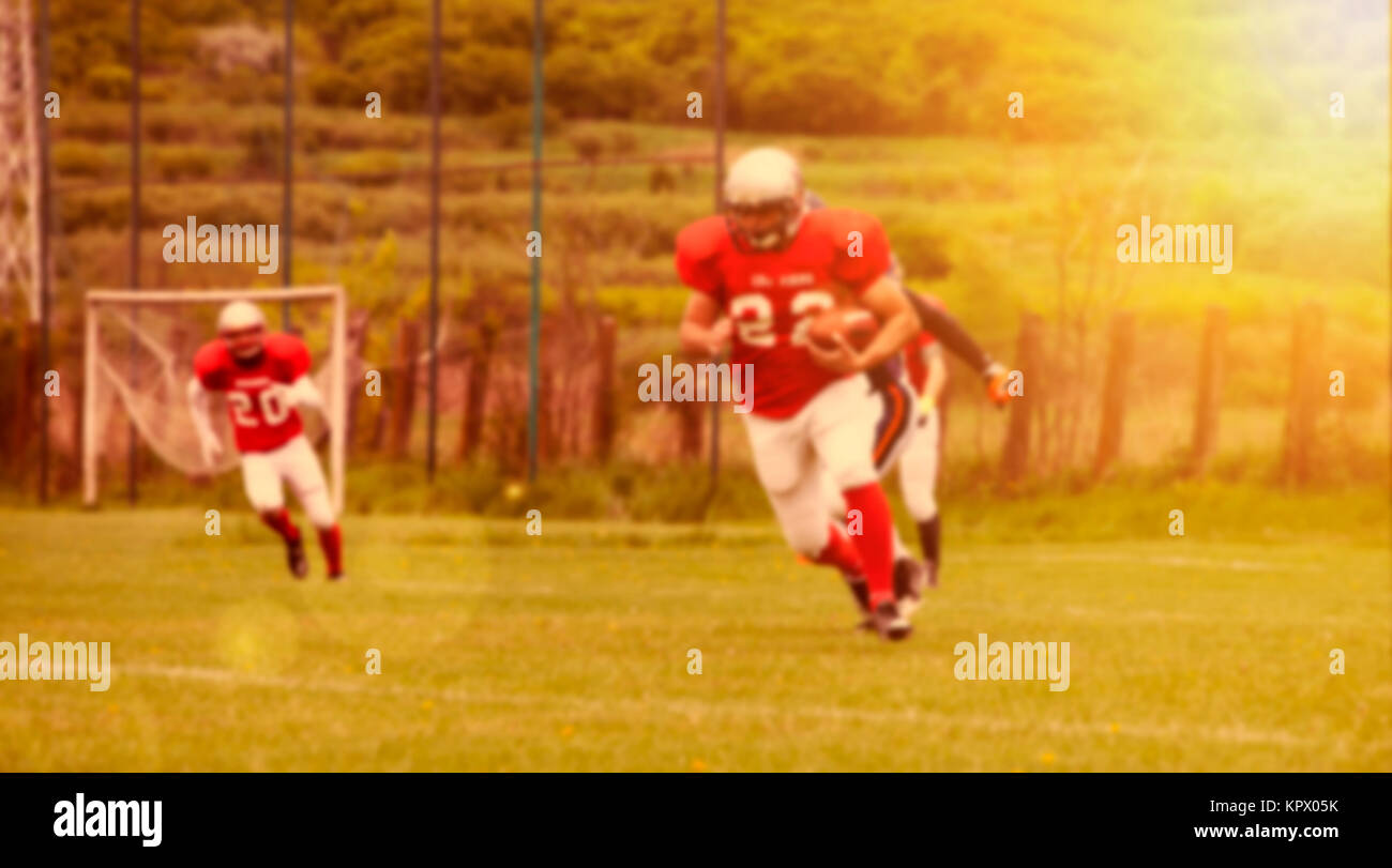 Football lose helmet hit hi-res stock photography and images - Alamy