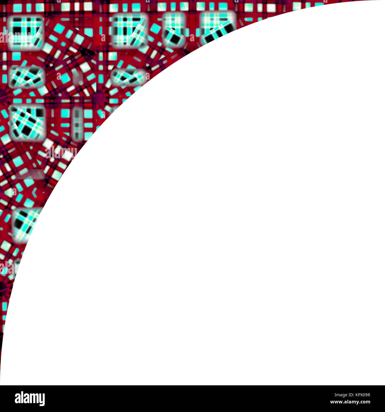 White Background with Pattern Borders Stock Photo - Alamy