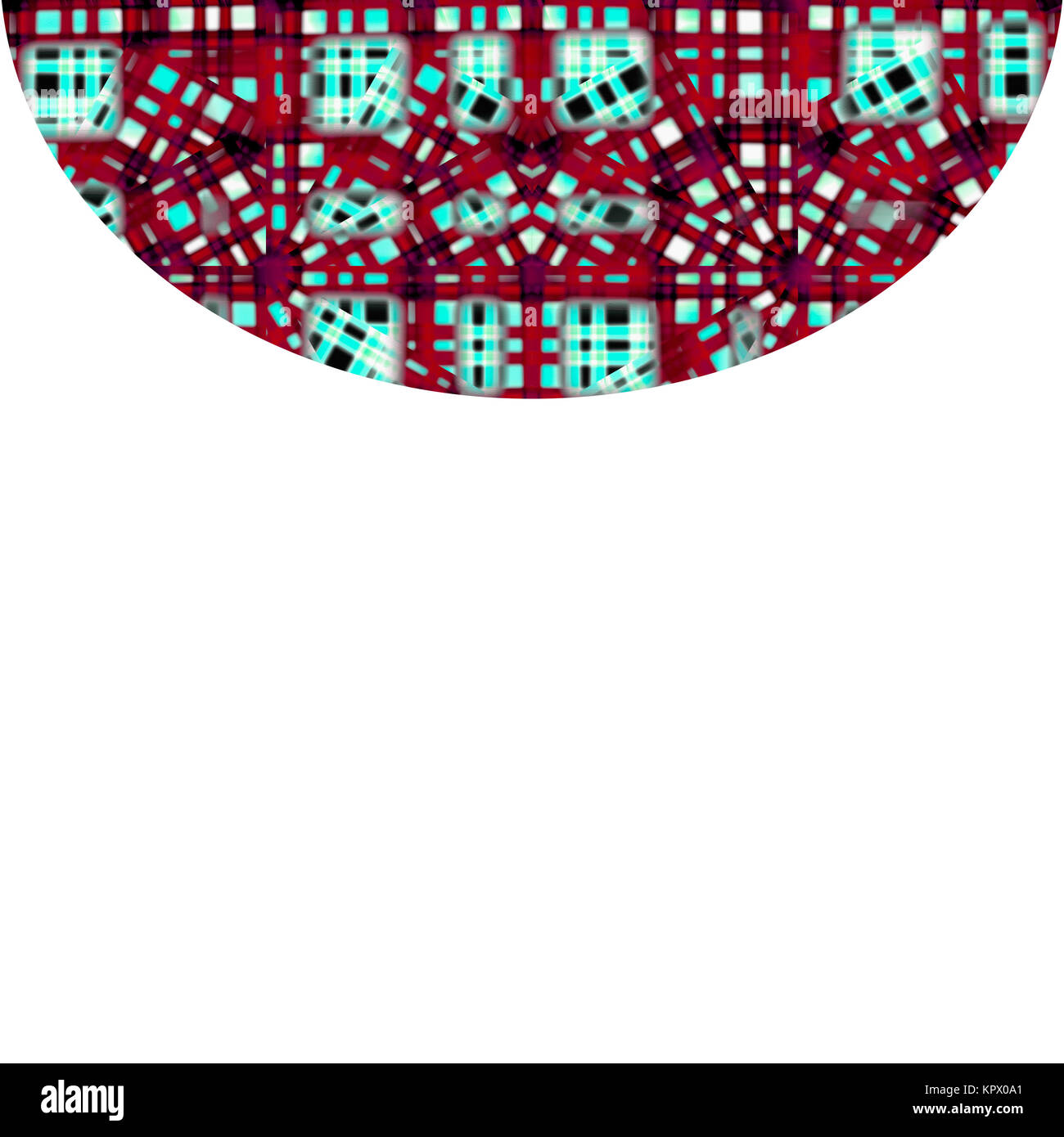 White Background with Pattern Borders Stock Photo - Alamy