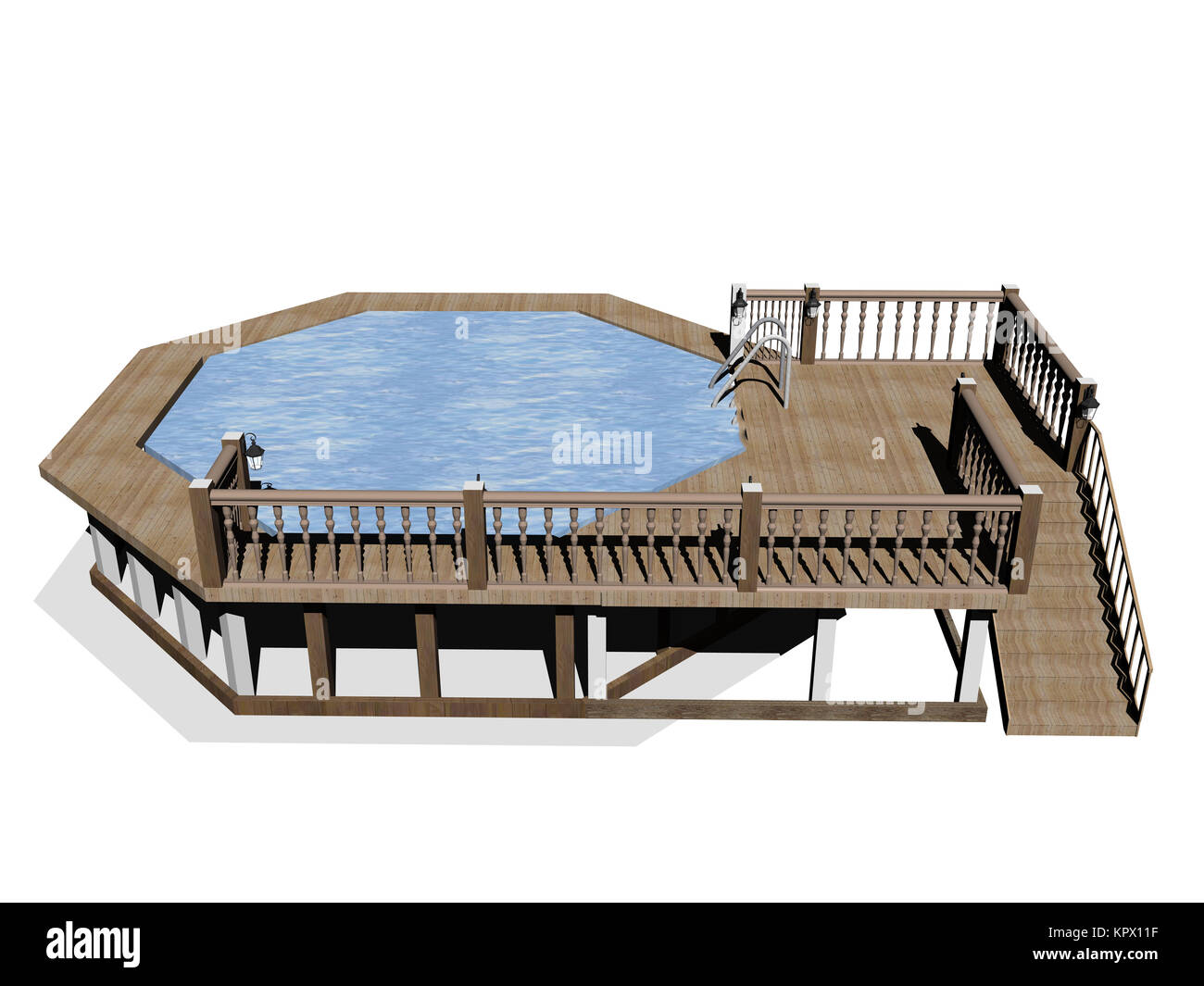 Pool tank Cut Out Stock Images & Pictures - Alamy