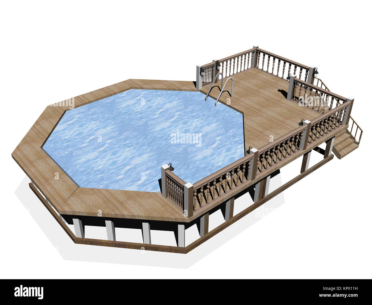 Pool tank Cut Out Stock Images & Pictures - Alamy