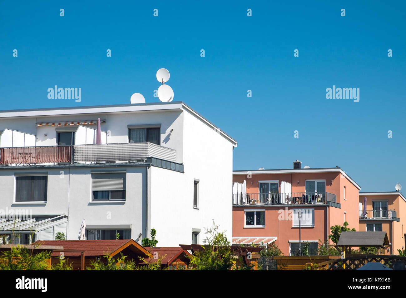 modern residential houses seen in berlin,germany Stock Photo - Alamy