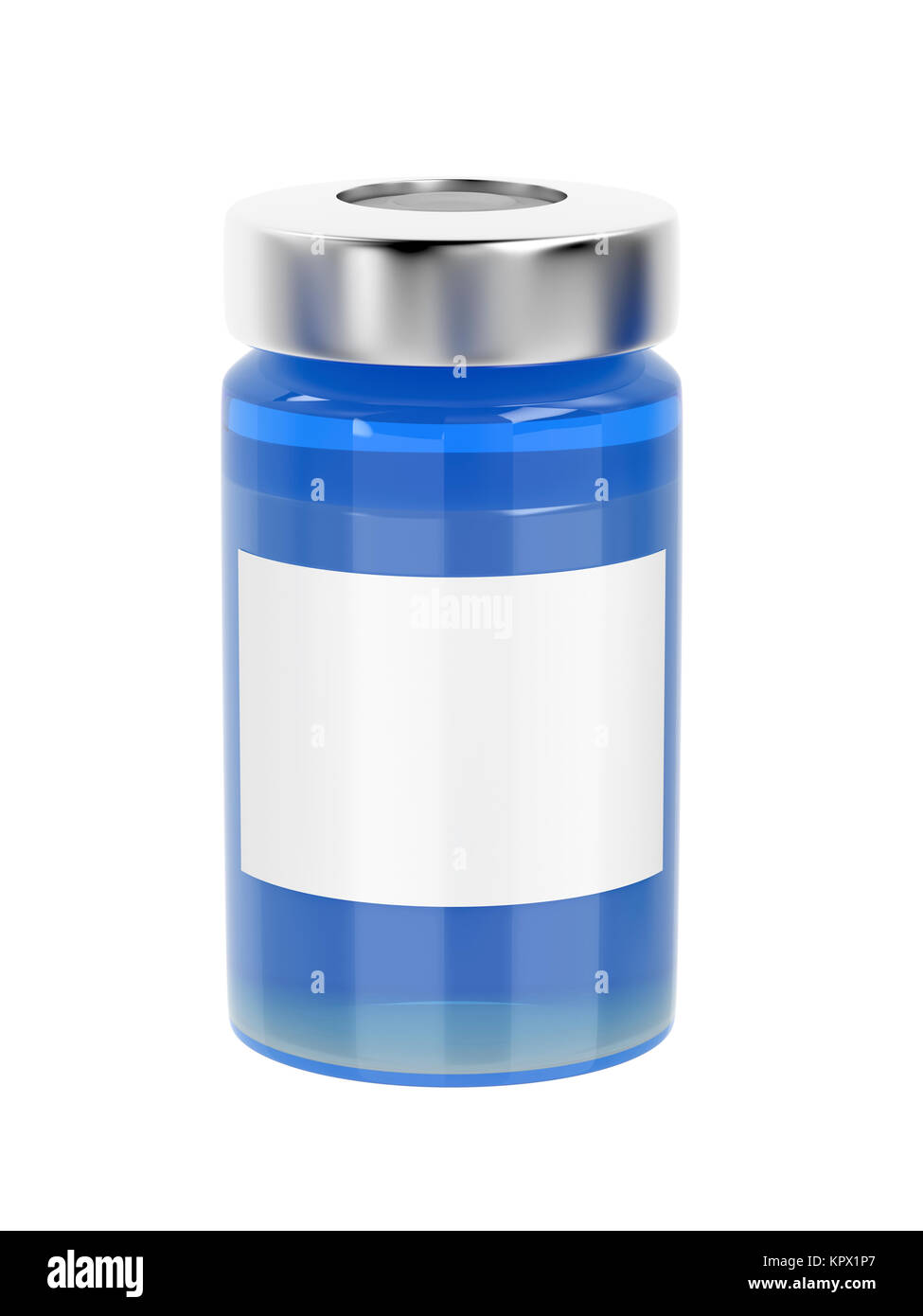 Medical vial on white Stock Photo - Alamy