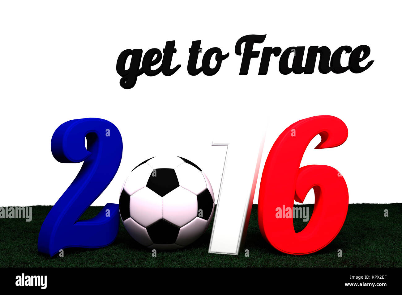 Soccer ball 2016 year hi-res stock photography and images - Alamy