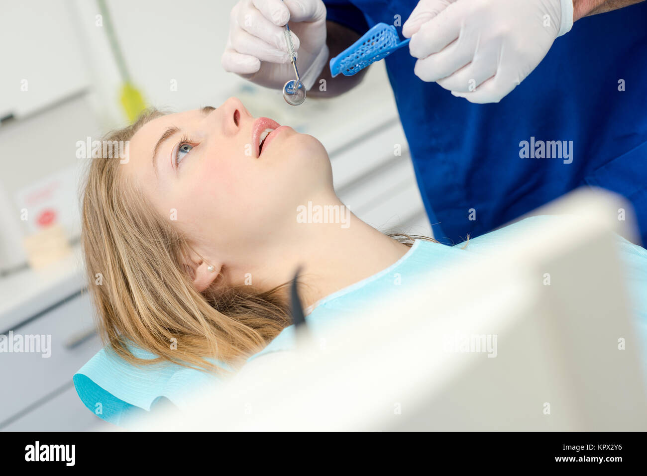 Just a routine check-up Stock Photo - Alamy