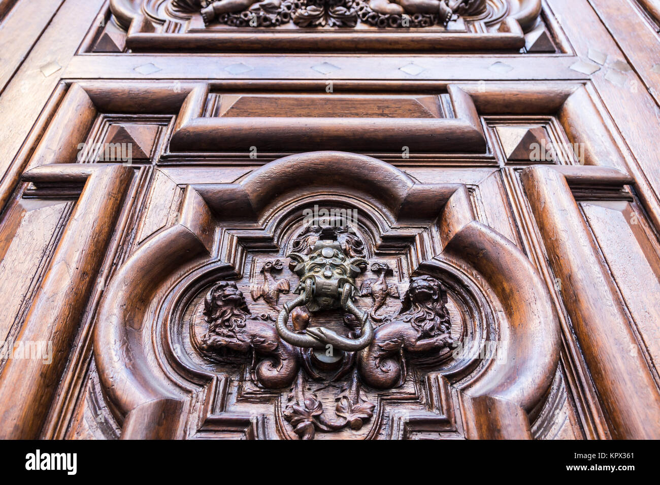 Turin - Devil Door Stock Photo - Alamy
