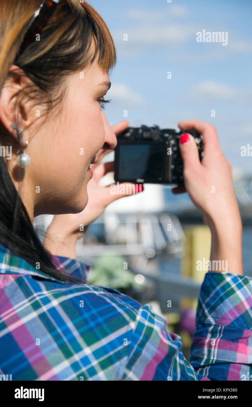 face and camera Stock Photo - Alamy