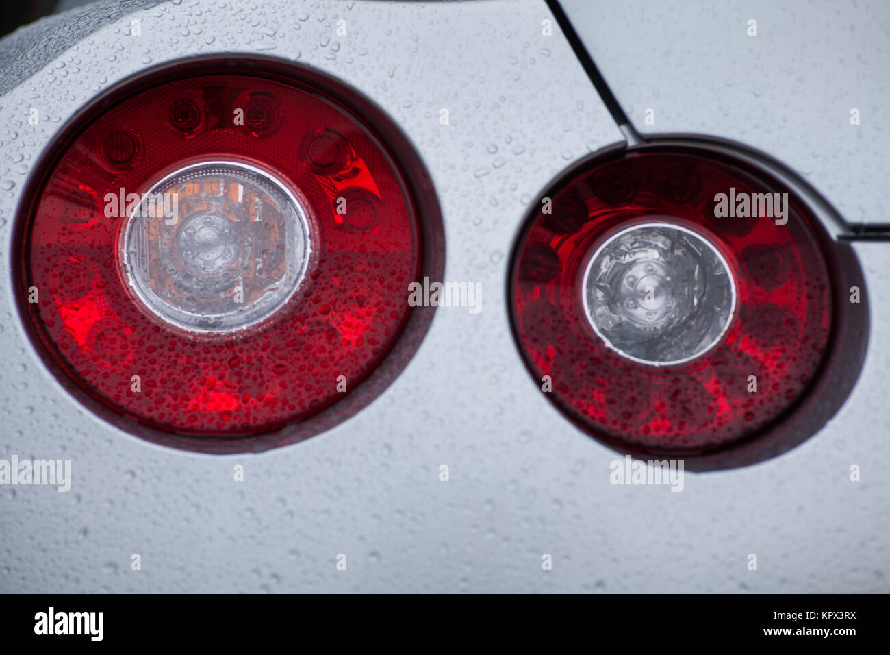 Car rear light Stock Photo - Alamy