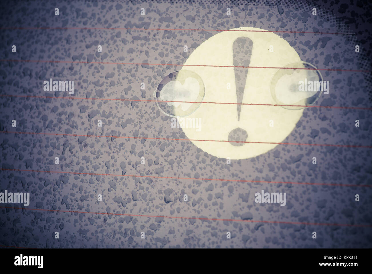 Beginner driver sign Stock Photo - Alamy