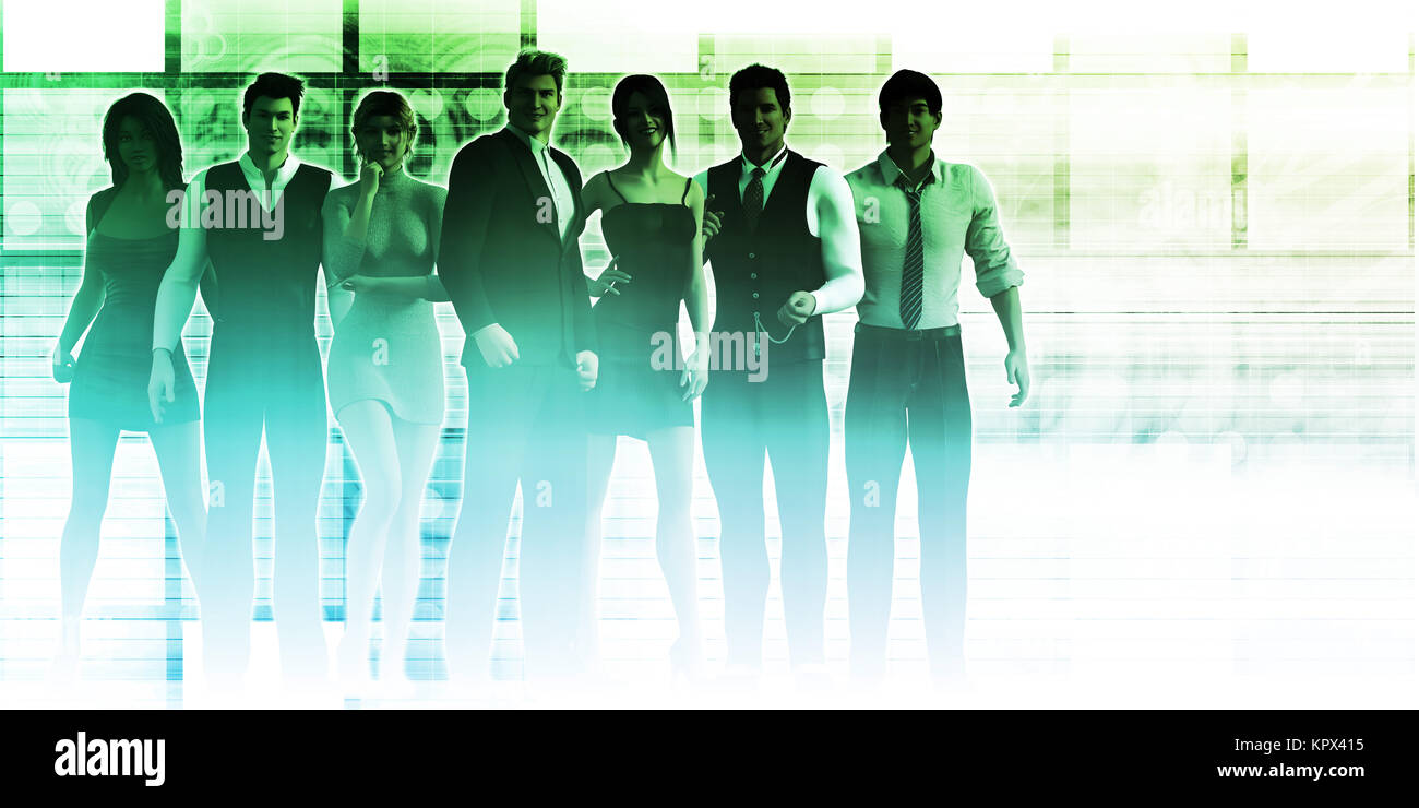 Business Team of Executives Stock Photo - Alamy