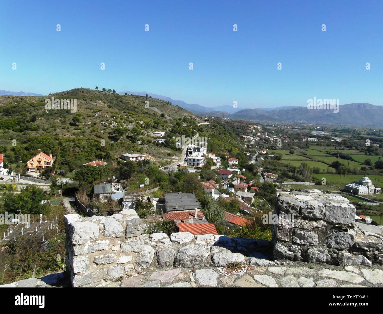 Beautiful nature in Albania, Shkoder city Stock Photo - Alamy