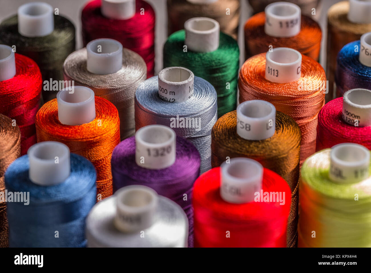 Silk cotton threads hi-res stock photography and images - Alamy