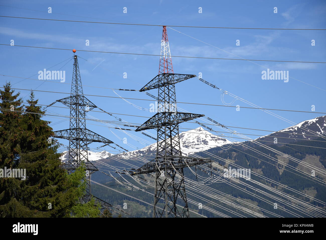 110 kv high voltage electricity line hi-res stock photography and ...