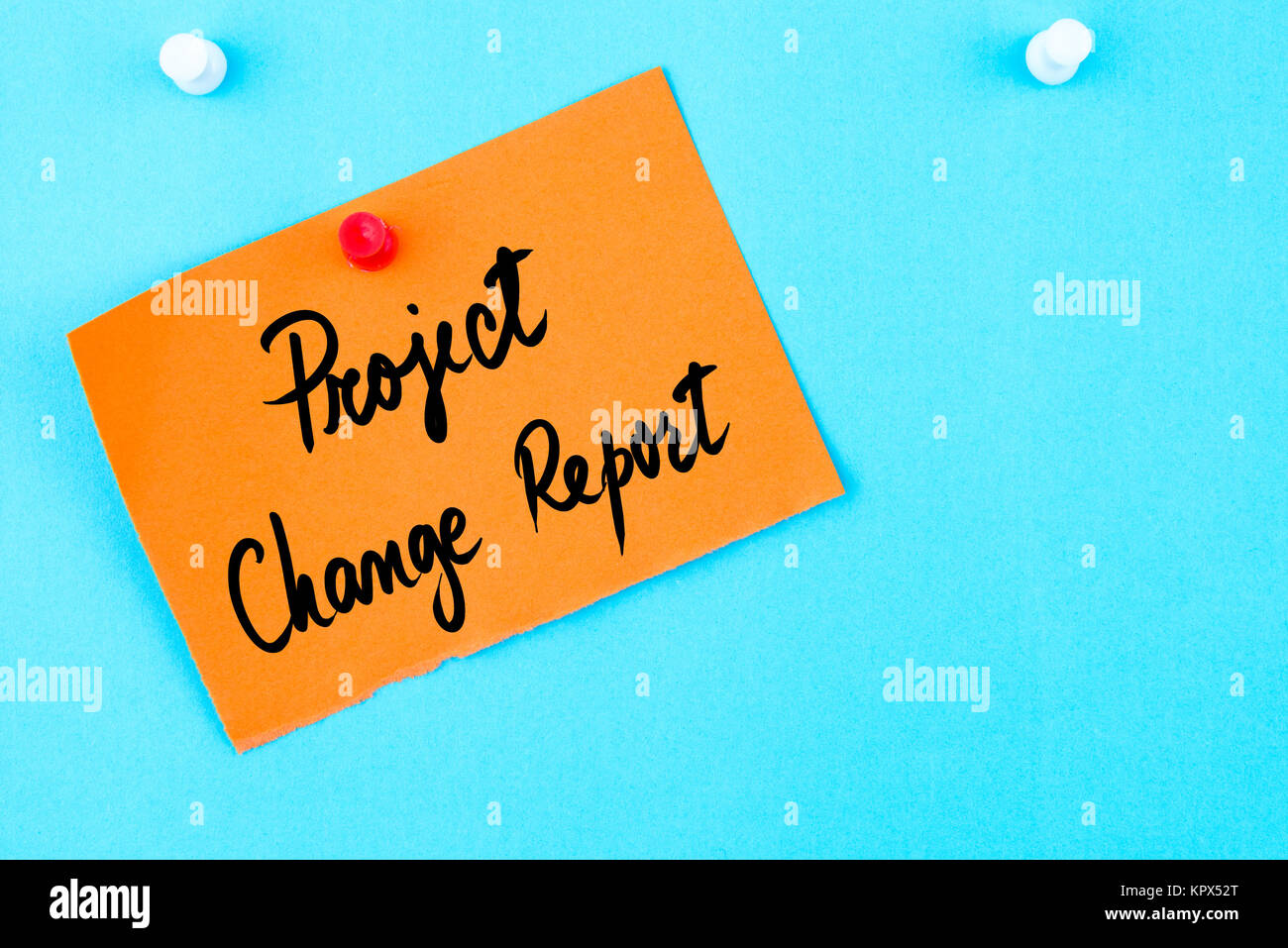 Project change report hi-res stock photography and images - Alamy