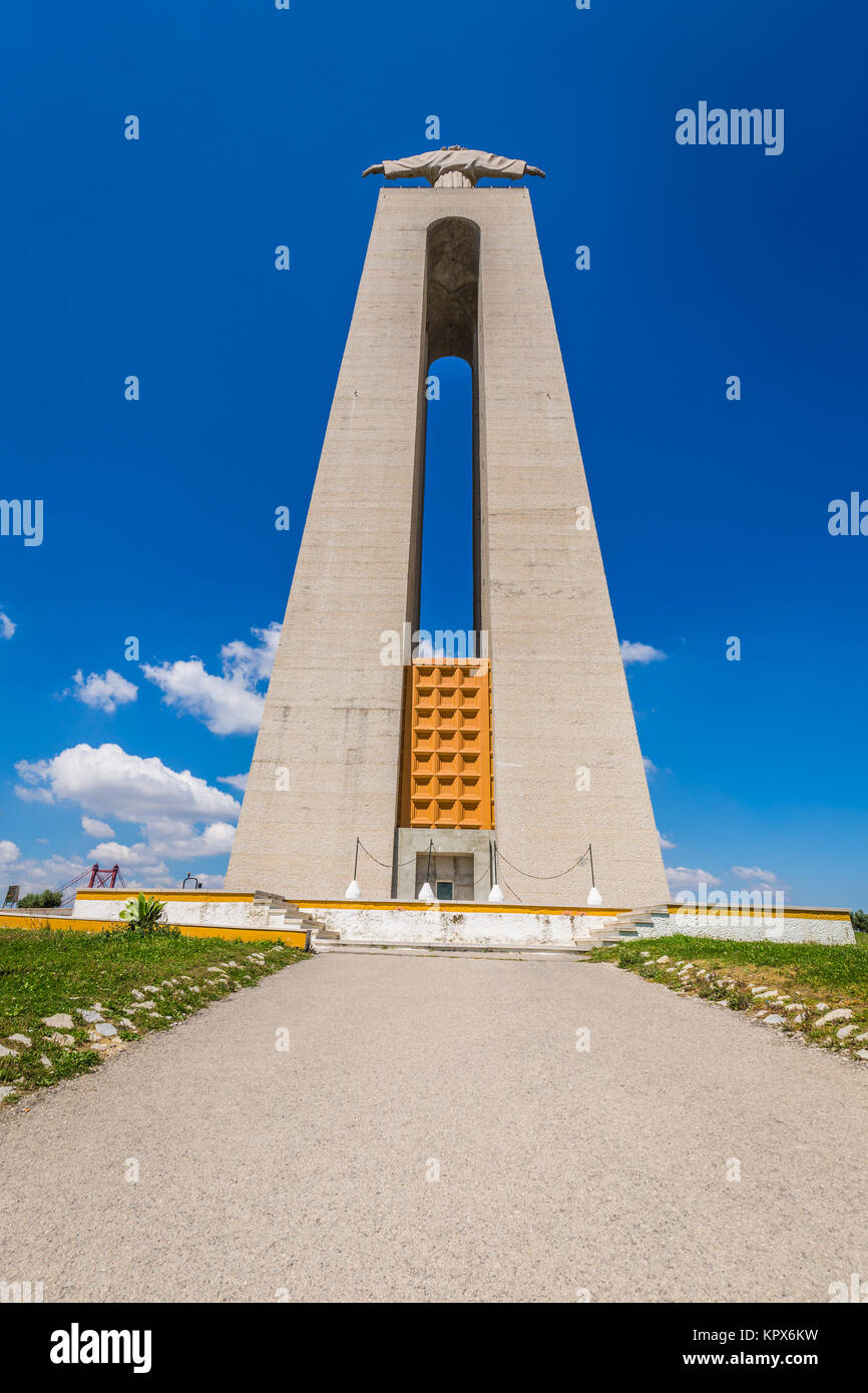The Christ the King statue in Lisbon, Portugal Stock Photo - Alamy