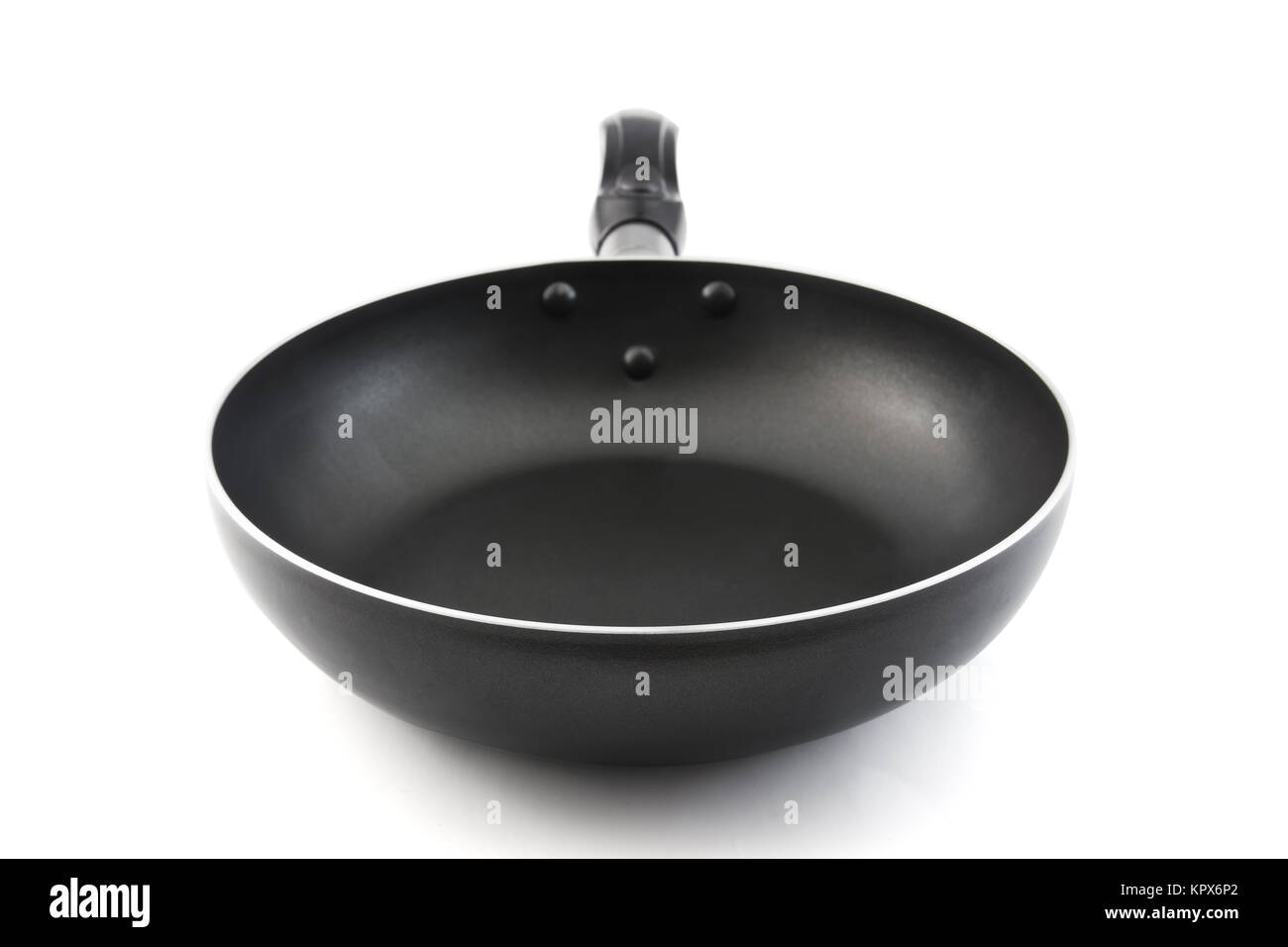 Pan with handle Stock Photo - Alamy