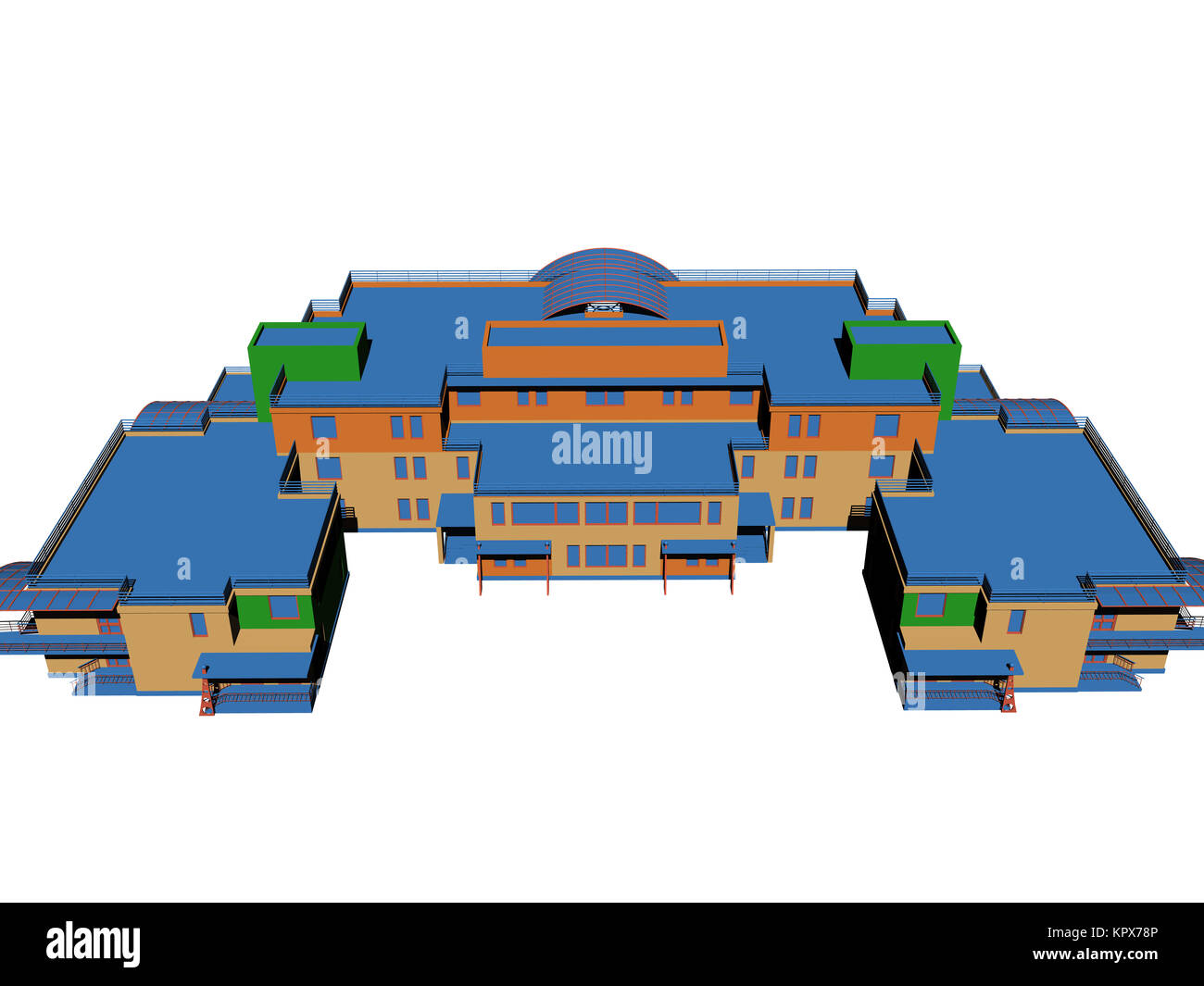 Nursery school building Cut Out Stock Images & Pictures - Alamy