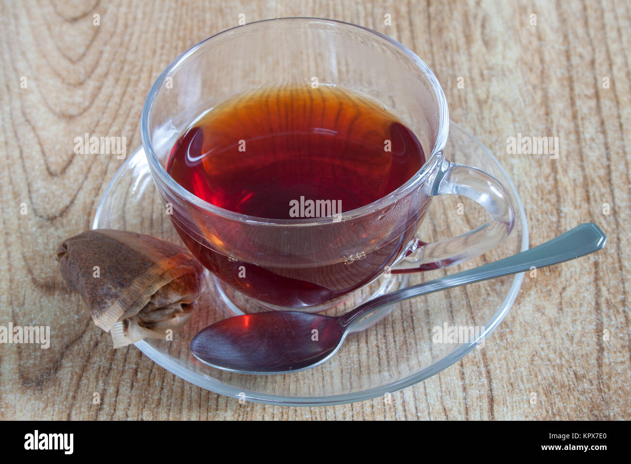 A fresh cup of tea Stock Photo - Alamy