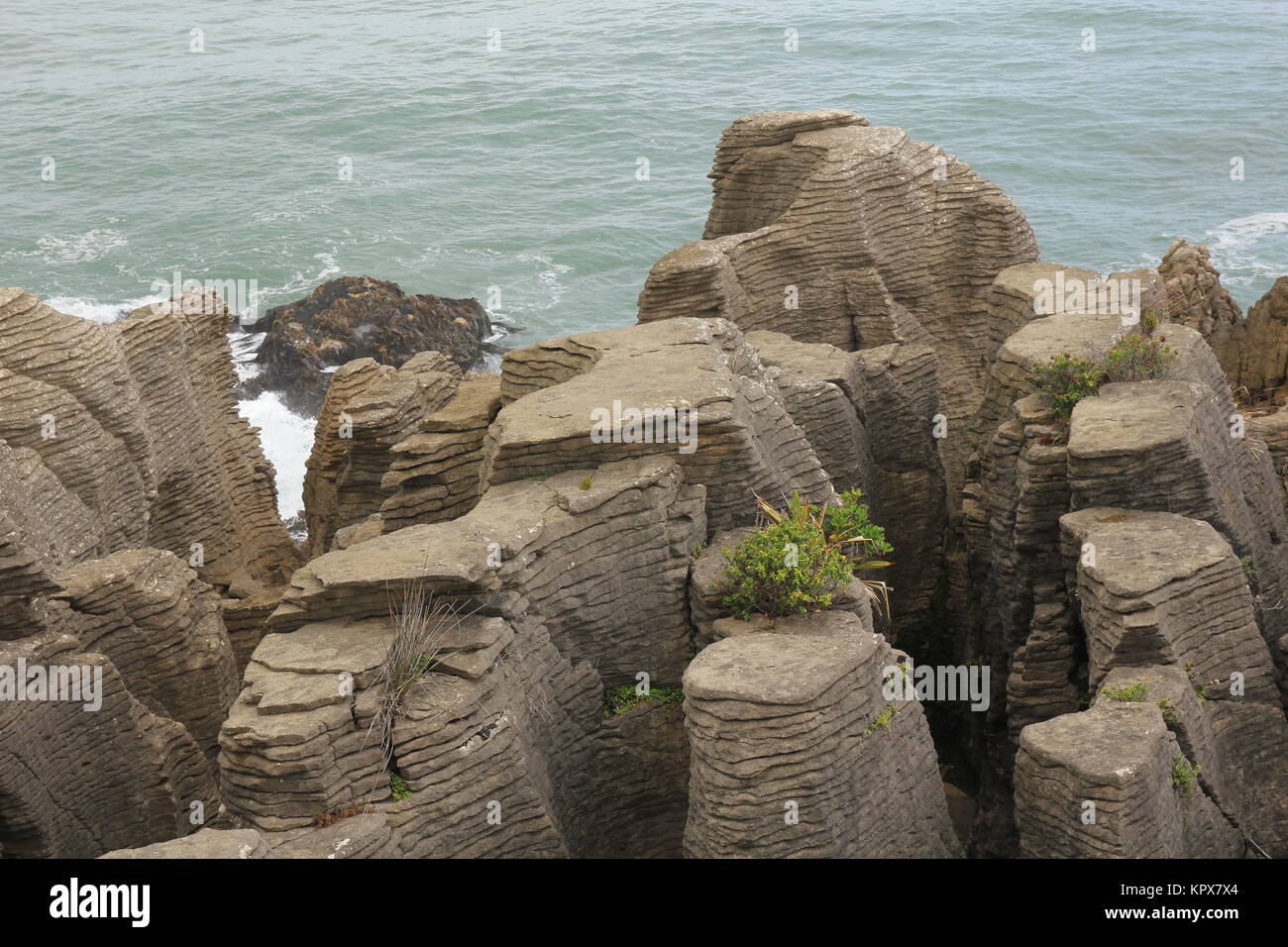 Pancake Rocks, New Zealand Stock Photo - Alamy