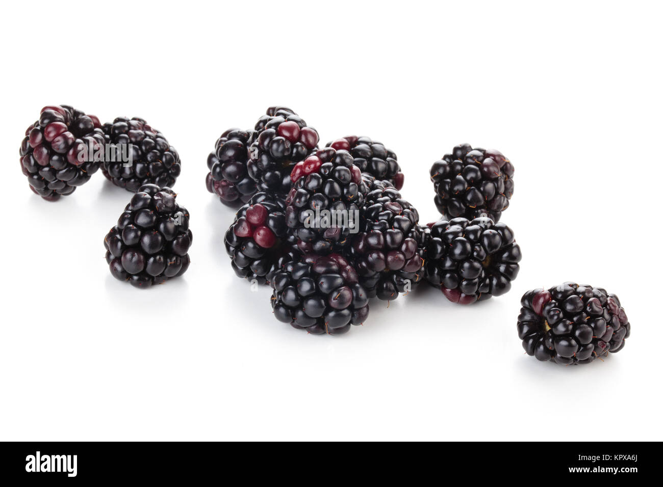 Heap of blackberries Stock Photo - Alamy