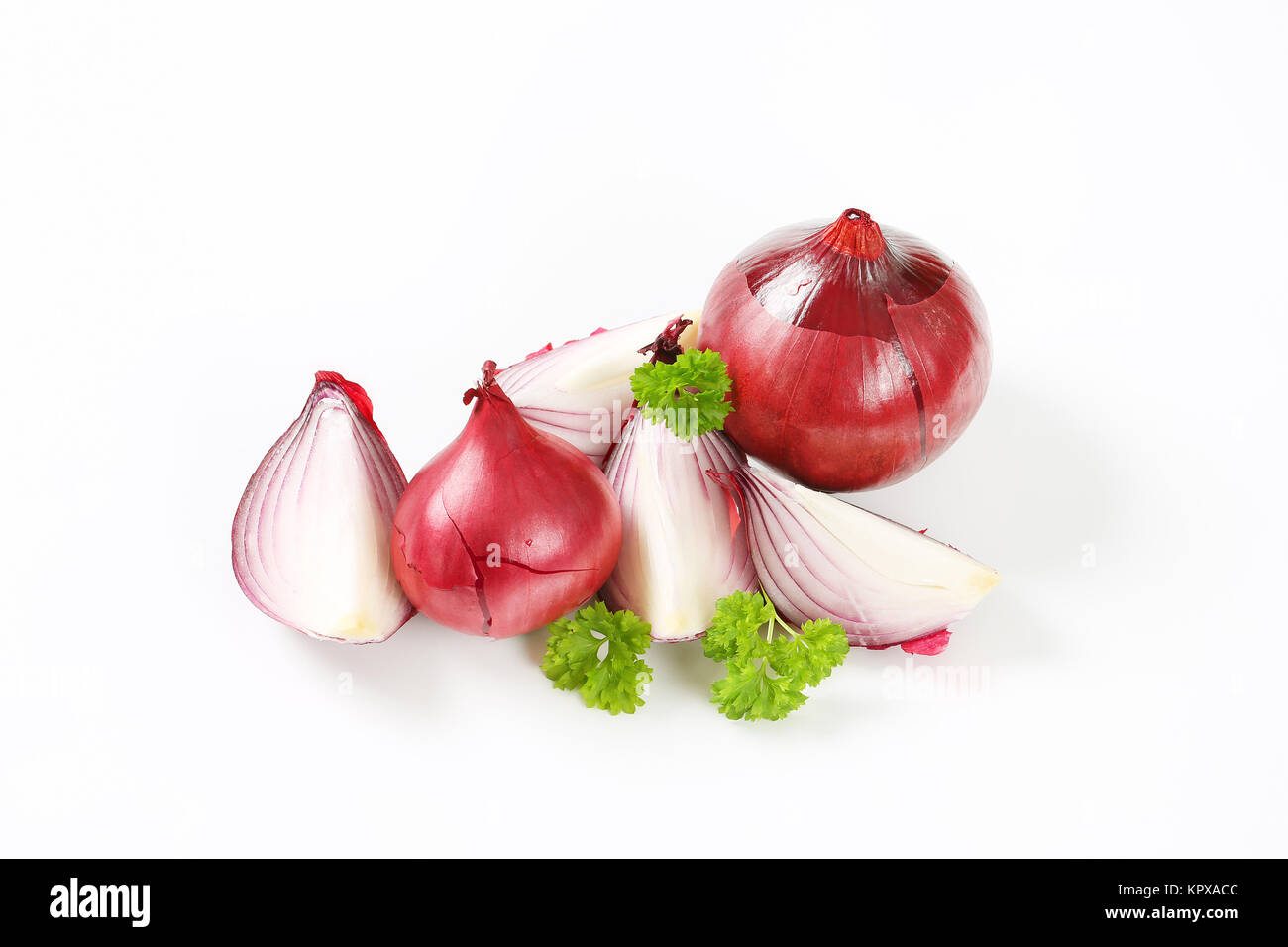 fresh red onions Stock Photo - Alamy