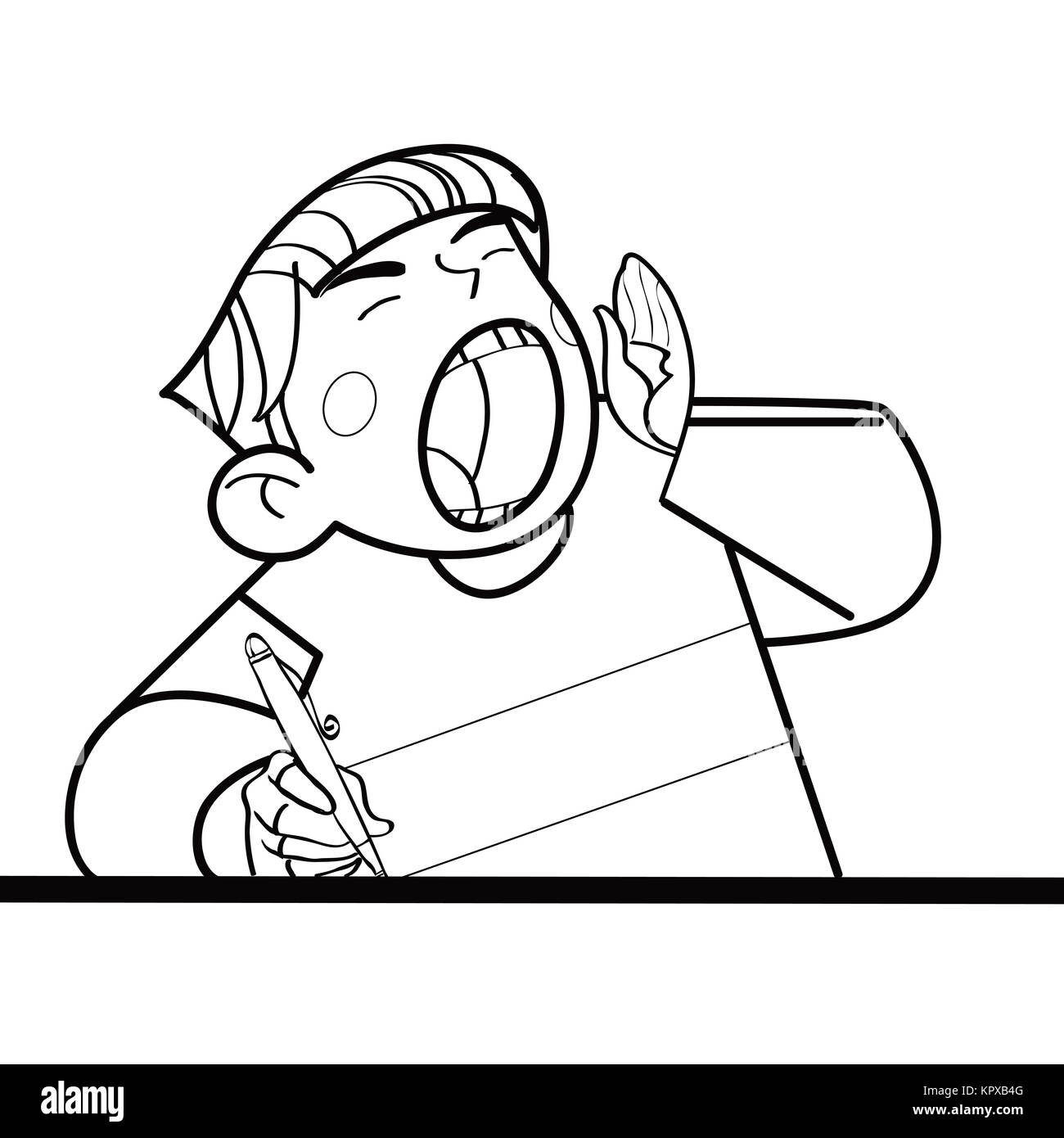 Ask question class Cut Out Stock Images & Pictures - Alamy