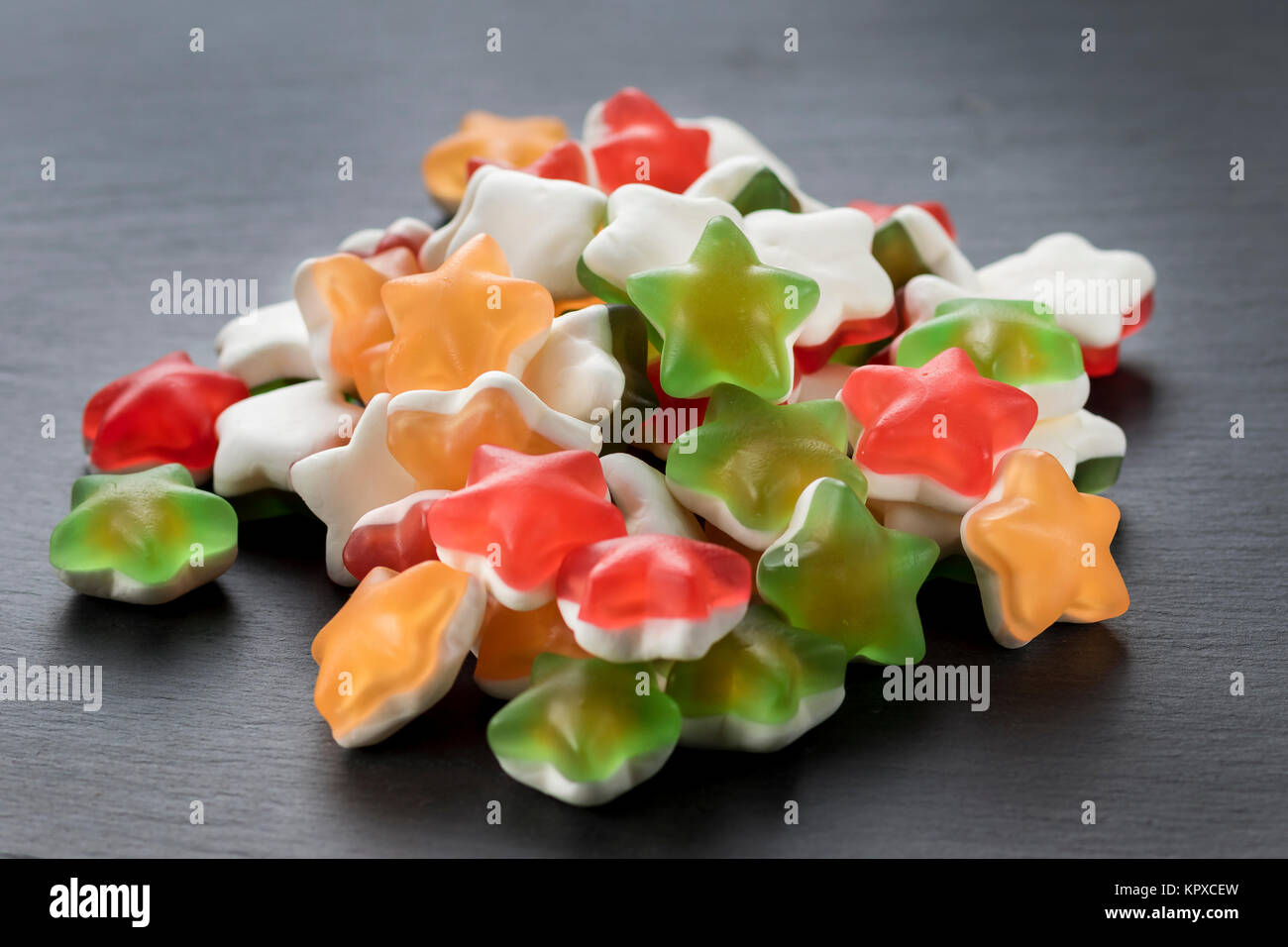 Gummy star hi-res stock photography and images - Alamy