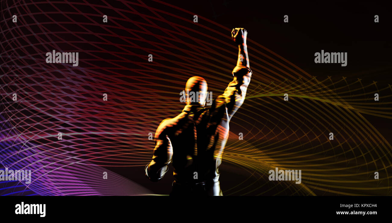 Overcoming obstacles man achieving success hi-res stock photography and ...