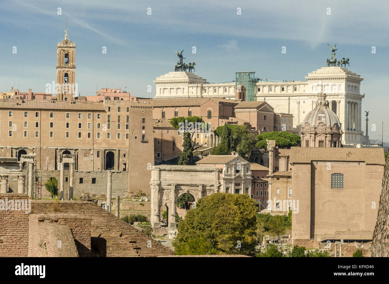 Imperial fora hi-res stock photography and images - Alamy