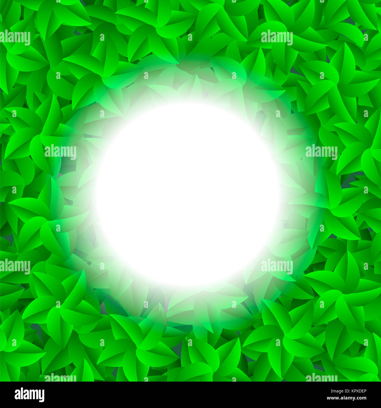 Green Leaves Pattern. Summer Leaves Background Stock Photo - Alamy