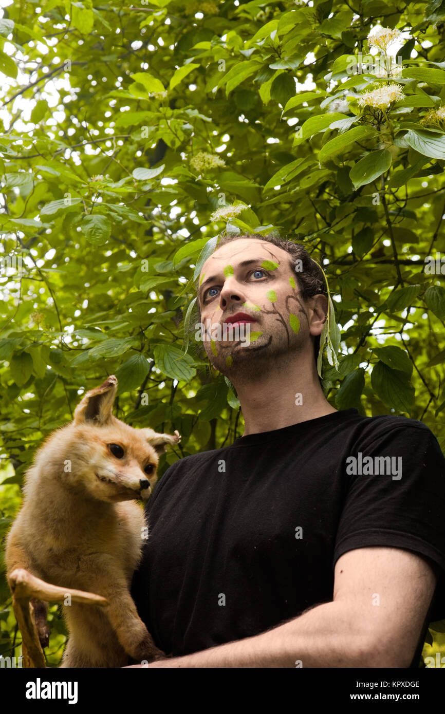 Fox man hi-res stock photography and images - Alamy