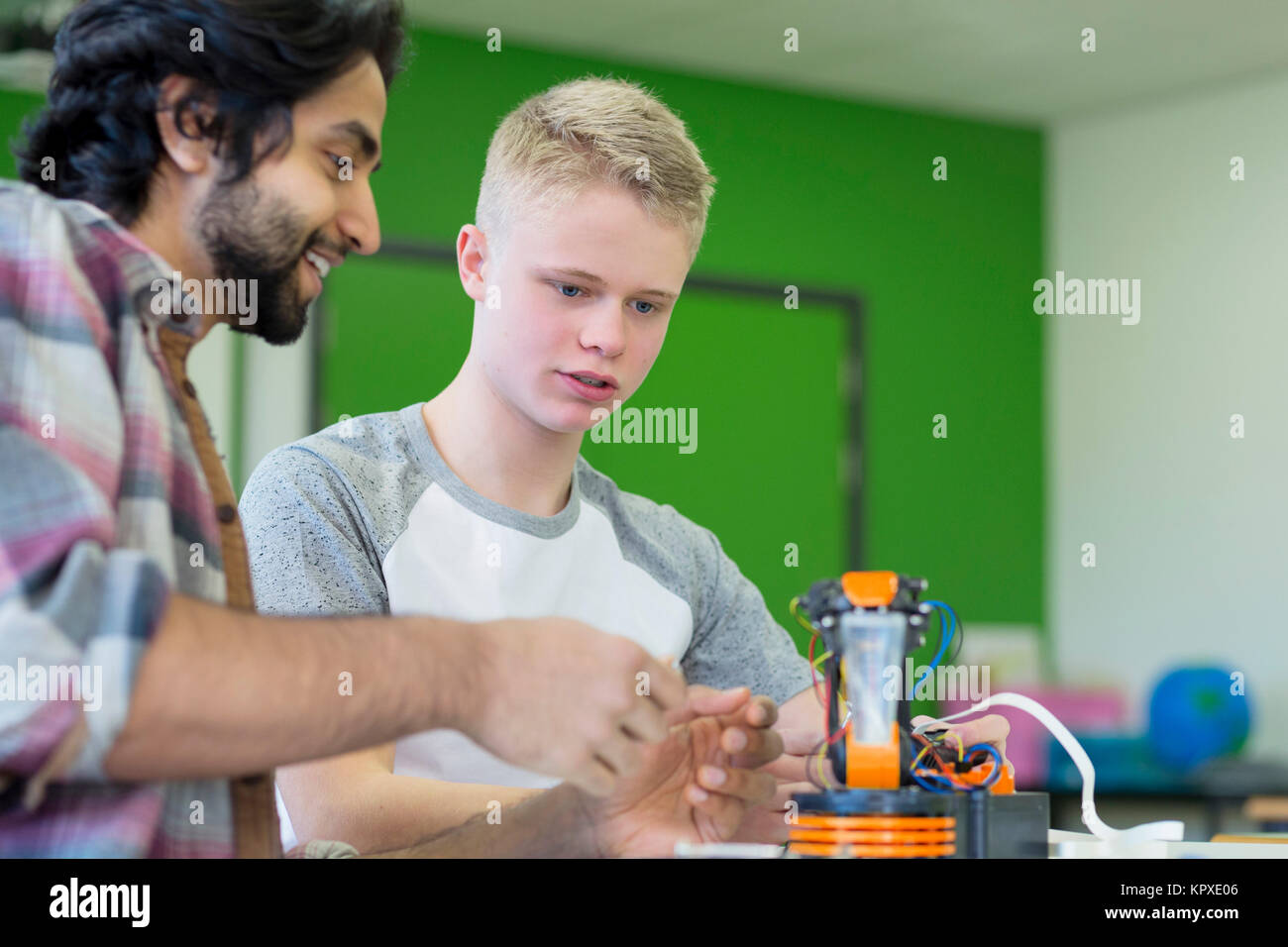 Design and technology lesson Stock Photo - Alamy