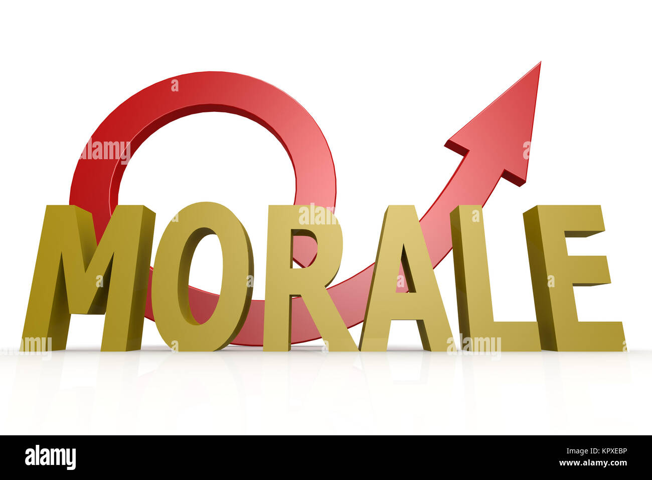 Red upward arrow on Cut Out Stock Images & Pictures - Alamy