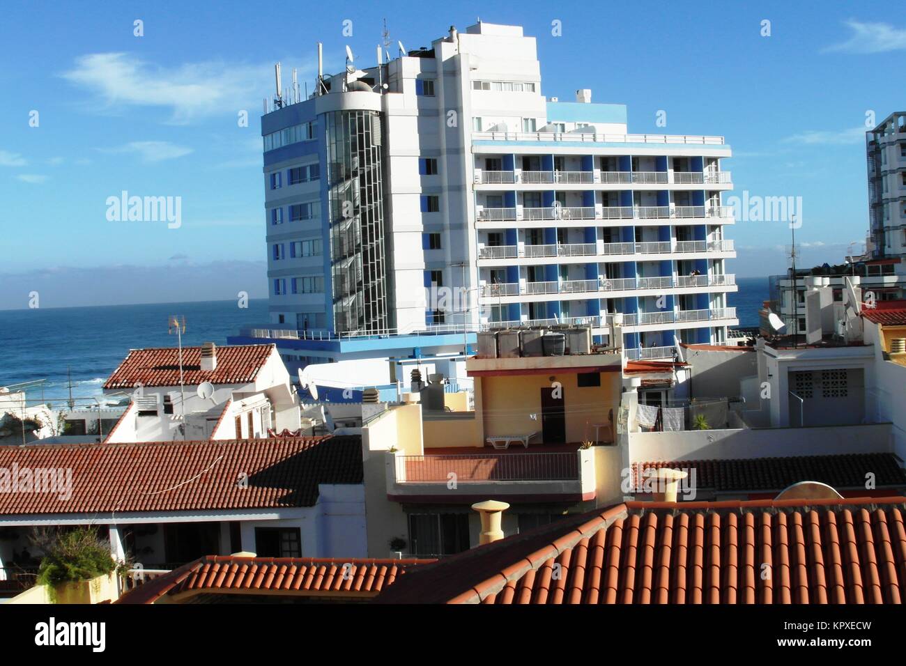 Canarian island Tenerife, nature and city Stock Photo - Alamy