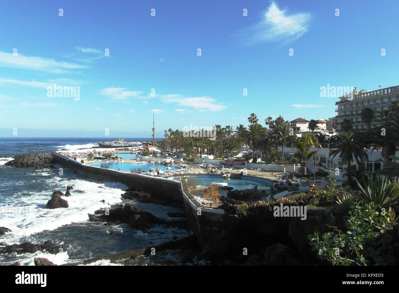 Atlantic ocean on Canarian island Tenerife Stock Photo - Alamy