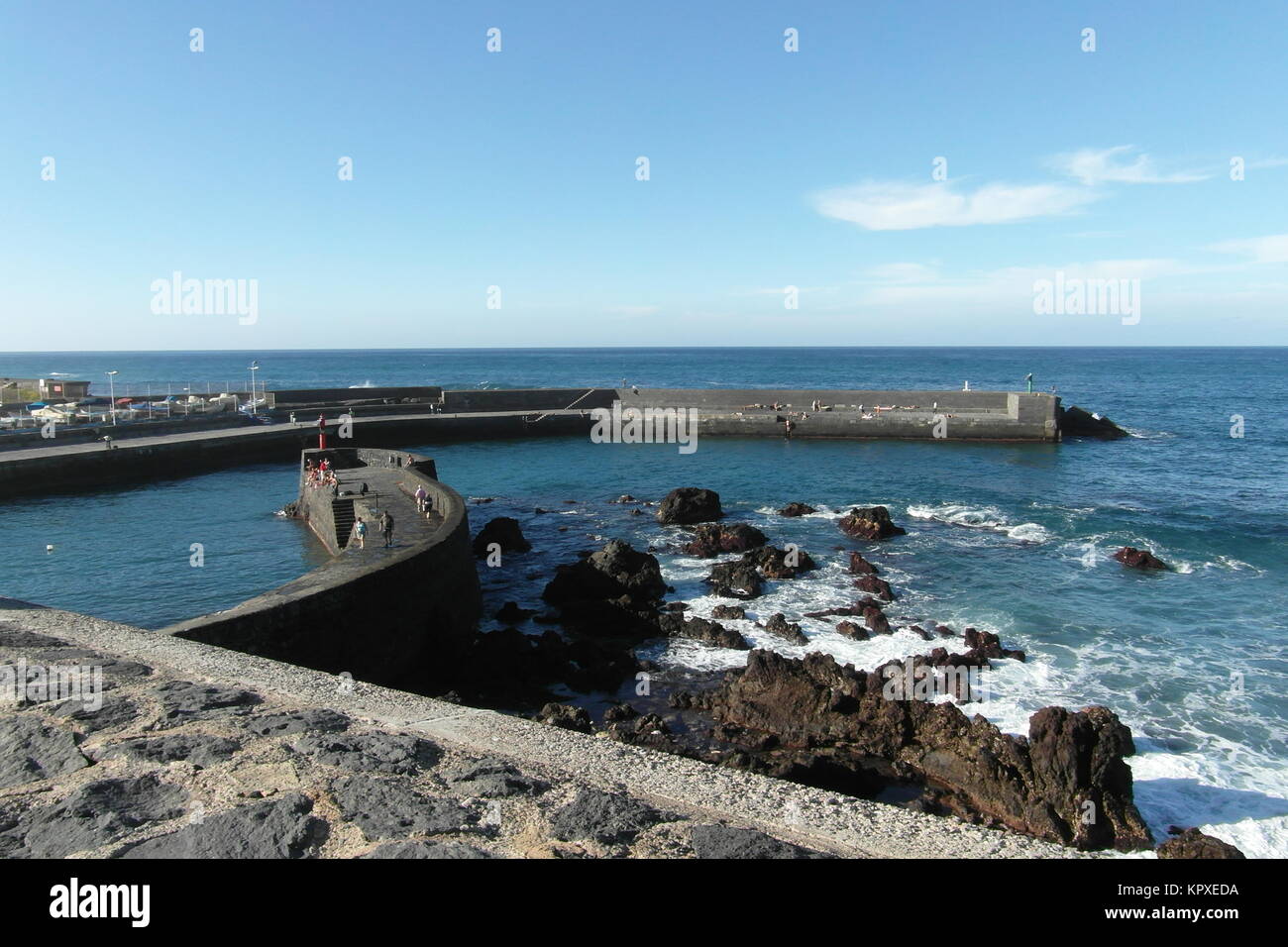 Canarian island Tenerife, nature and city Stock Photo - Alamy